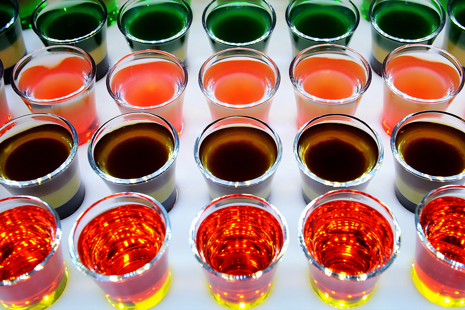 Floating or layered shots ⋆ Seven Deadly Sins Drinks